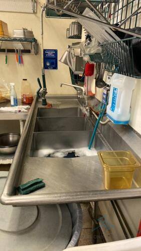 Duke Three Compartment Sink