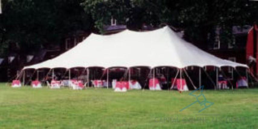 40 ft x (up to 80ft ) Epic Expandable Tension Tent - Complete