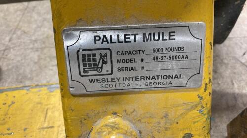 Pallet Mule Pallet Jack