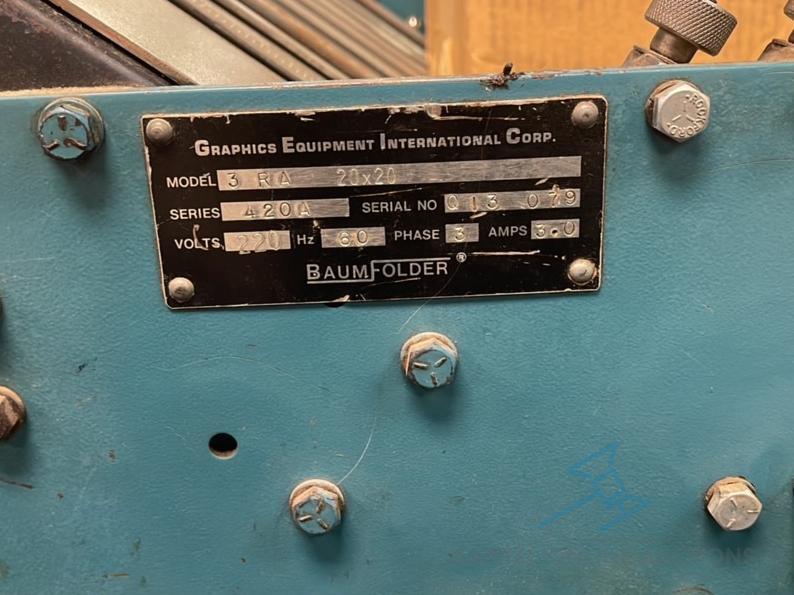 Baumfolder 3RA 20x20 Right Angle Attachment