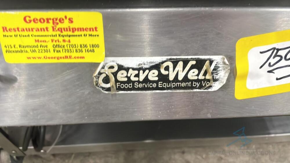 ServeWell Hot Serving Table