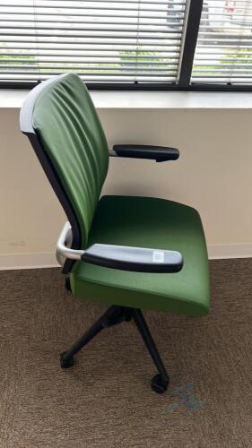 Green Executive Adjustable Office Chair