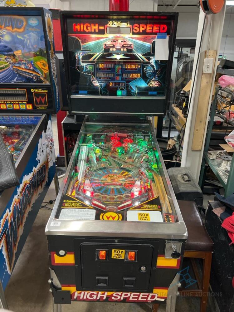 High Speed Pinball 1985