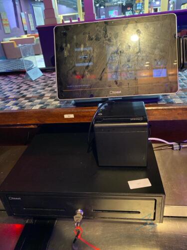 7 terminal Toast POS System