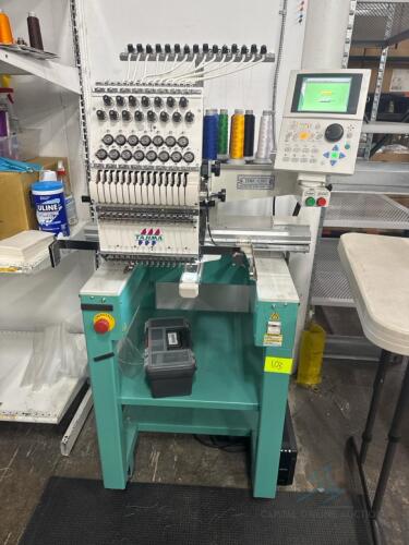 Tajima TEMX-C1501 15-Needle Embroidery Machine,