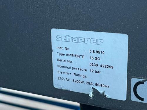 Schaerer AMBIENTE PS Super Automatic Espresso Machine