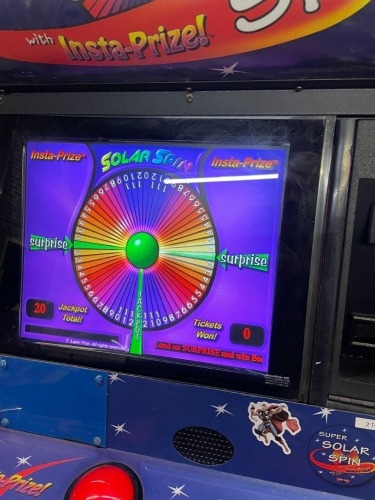 Super Solar Spin Arcade Game