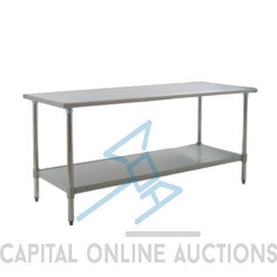 NEW Work Table, Stainless Steel Top